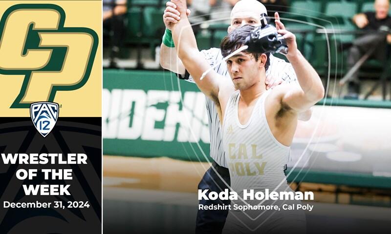 Pac-12 Wrestler of the Week (Dec. 31, 2024) - NewsBreak