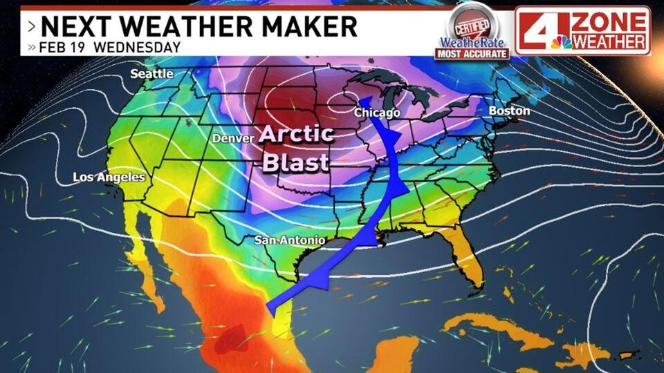 San Antonio braces for record-breaking cold as arctic front sweeps ...