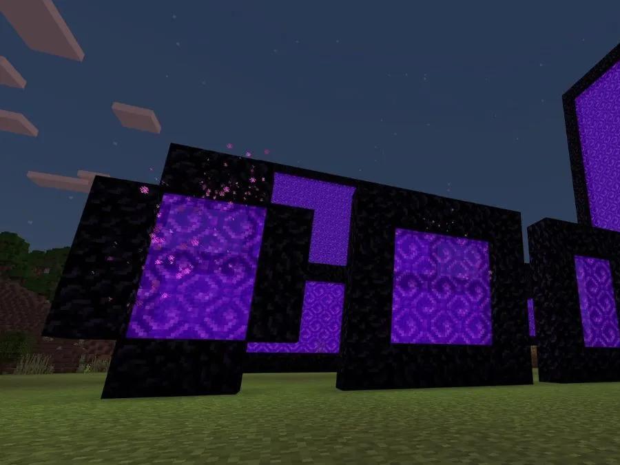 How do you make a portal in Minecraft?