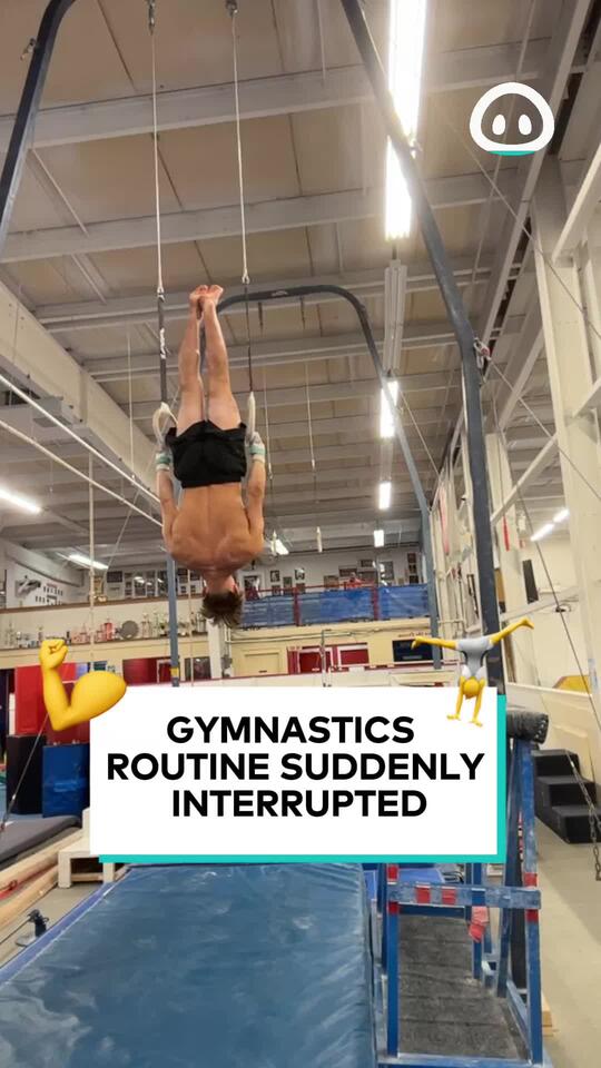 Gymnastics Routine Interrupted - NewsBreak