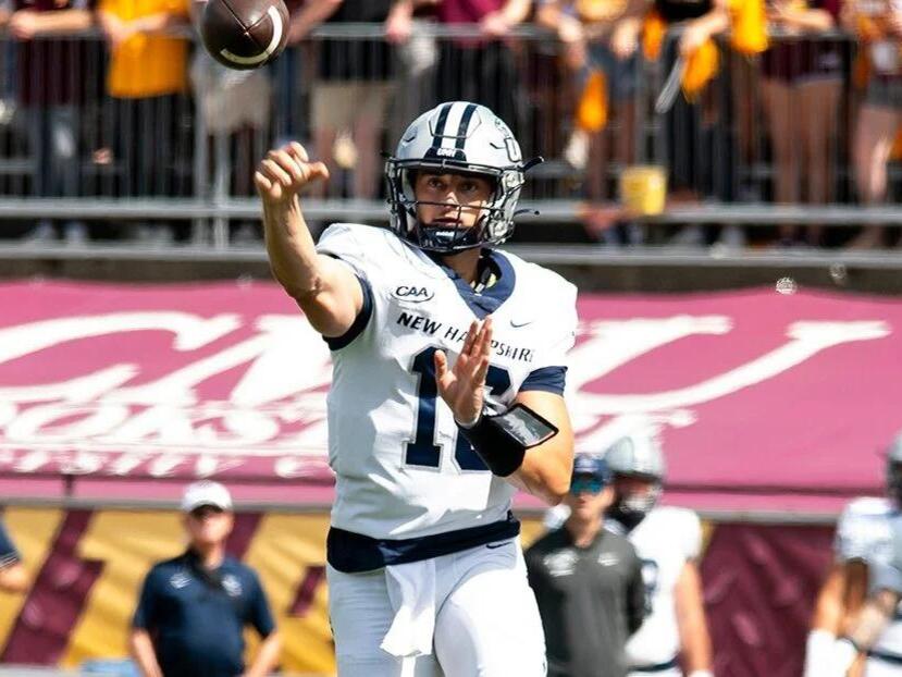 New Hampshire Grad Transfer QB Max Brosmer Commits to Minnesota