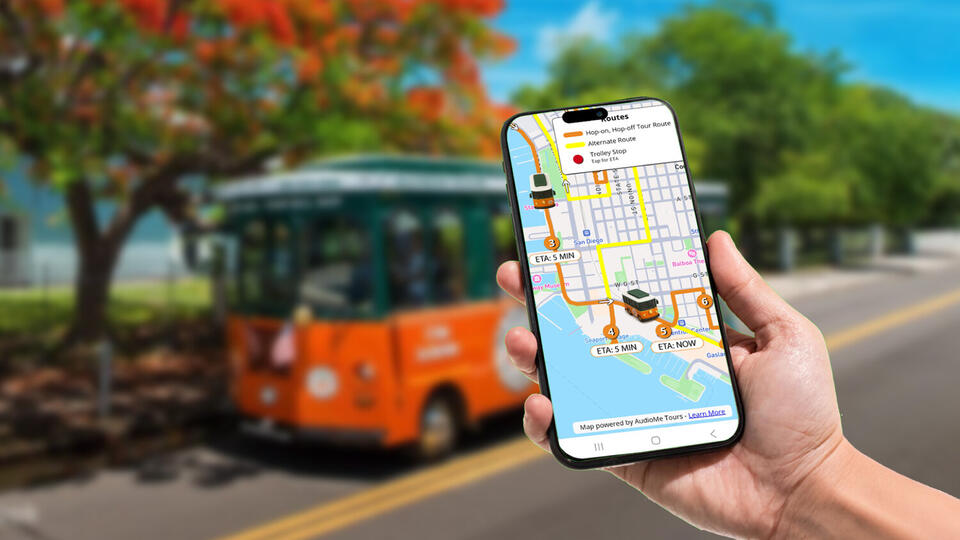 Old Town Trolley Tours introduces interactive Trolley Tracker map ...