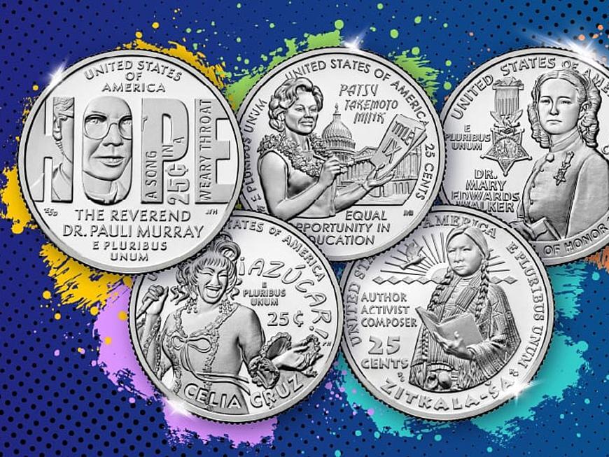 Meet the 5 Iconic American Women Gracing the 2024 Quarters