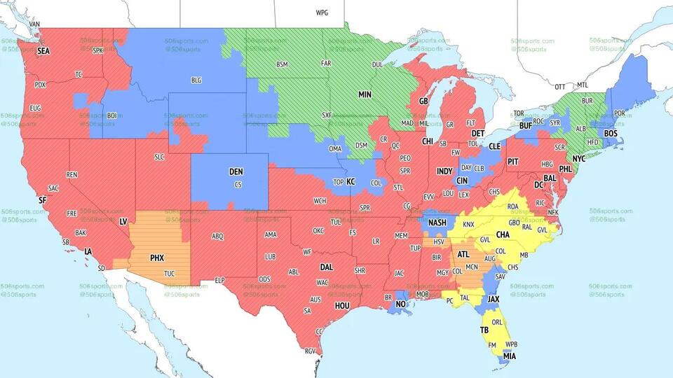 Broncos vs. Jaguars TV broadcast map for Week 16 - NewsBreak