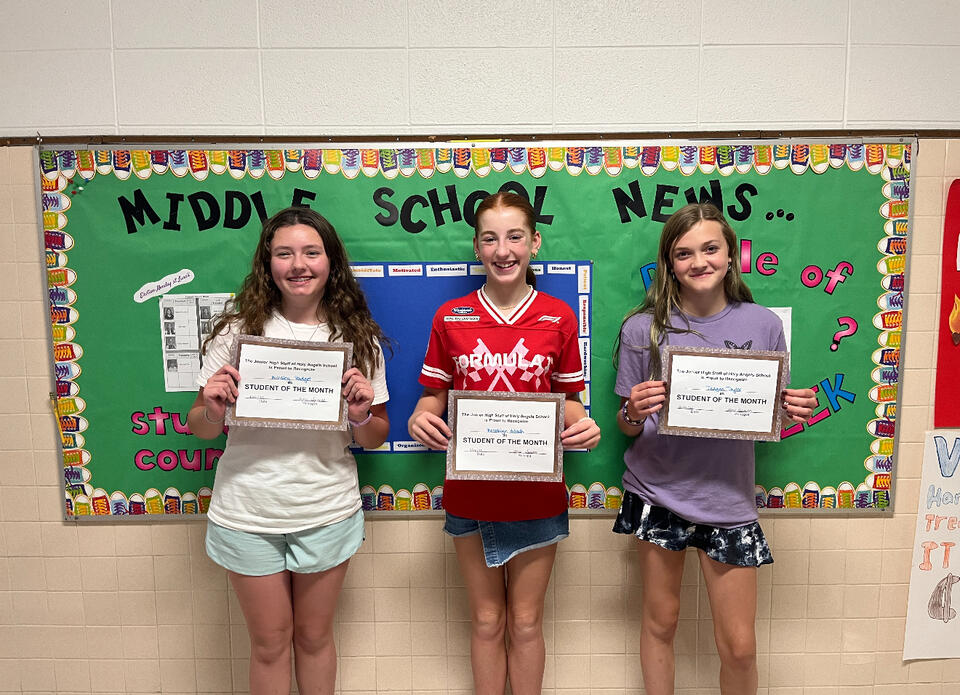 Holy Angels Student of the Month of September 2025 | By Michelle Spaeth ...