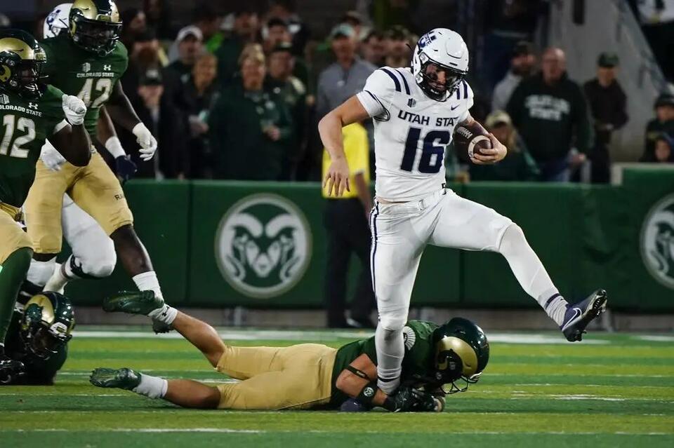 Levi Williams, Utah State back to Boise, geared up for Georgia State ...