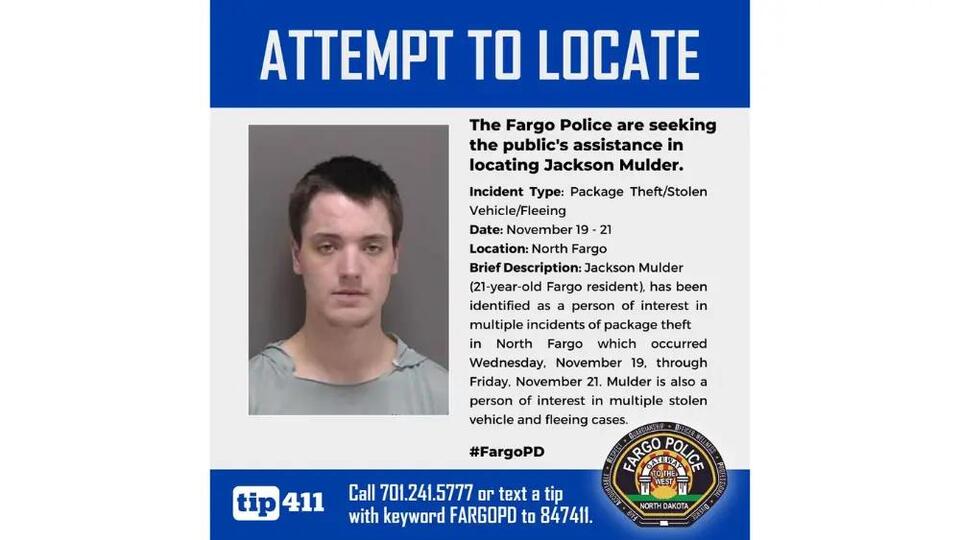 Fargo Police search for person of interest in multiple package theft ...