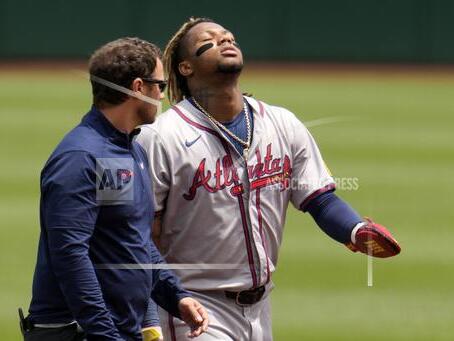 Braves star Ronald Acuña Jr. to miss the rest of the season after tearing his left ACL