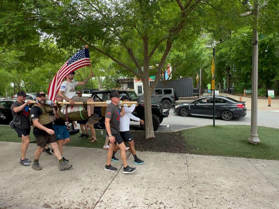 March from Canton to Woodstock Honors Fallen Soldiers on Memorial Day