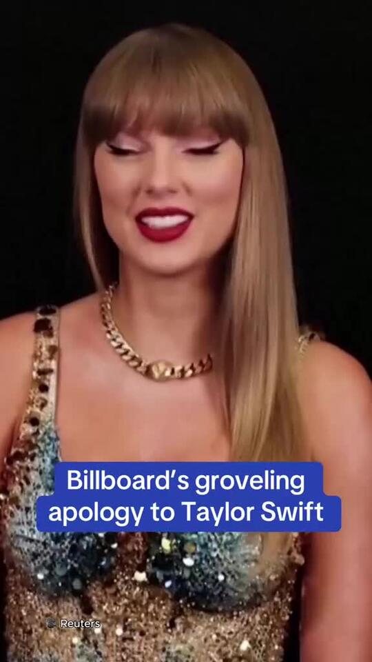 Taylor Swift got an apology from Billboard after they used an infamous ...