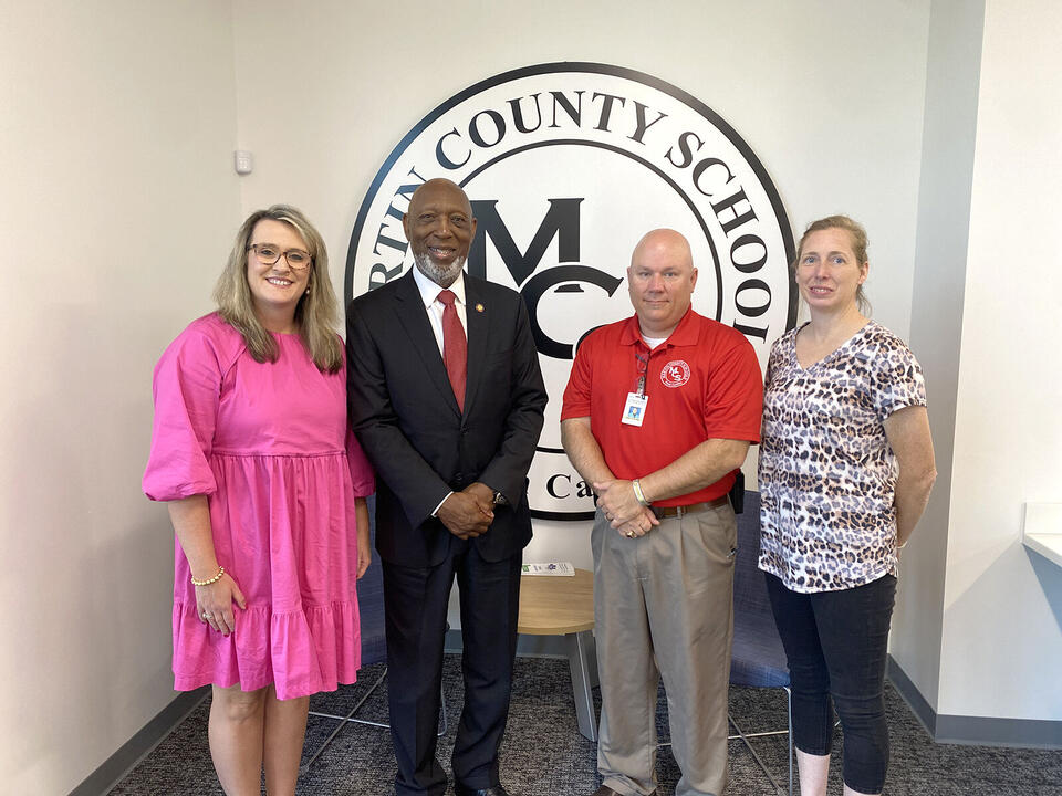 MCS brings their legislator to school