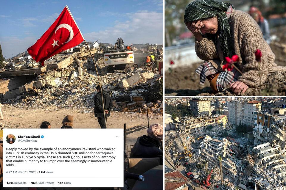 Anonymous donor gives stunning $30M toward earthquake victims - NewsBreak