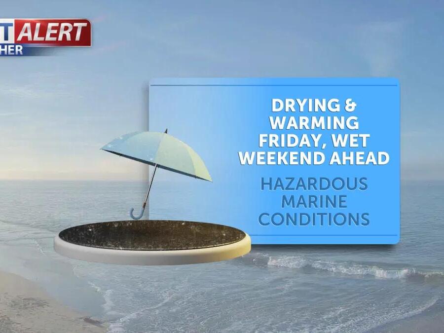 Fantastic Friday, wet weekend ahead