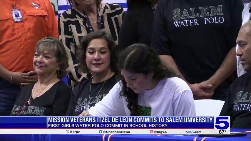 Mission Veterans Itzel De Leon commits to Salem University - NewsBreak