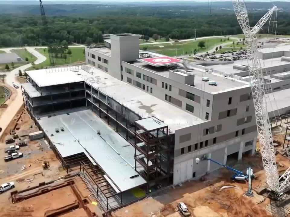 Construction Of New Hospital Building In Tahlequah Reaches Milestone