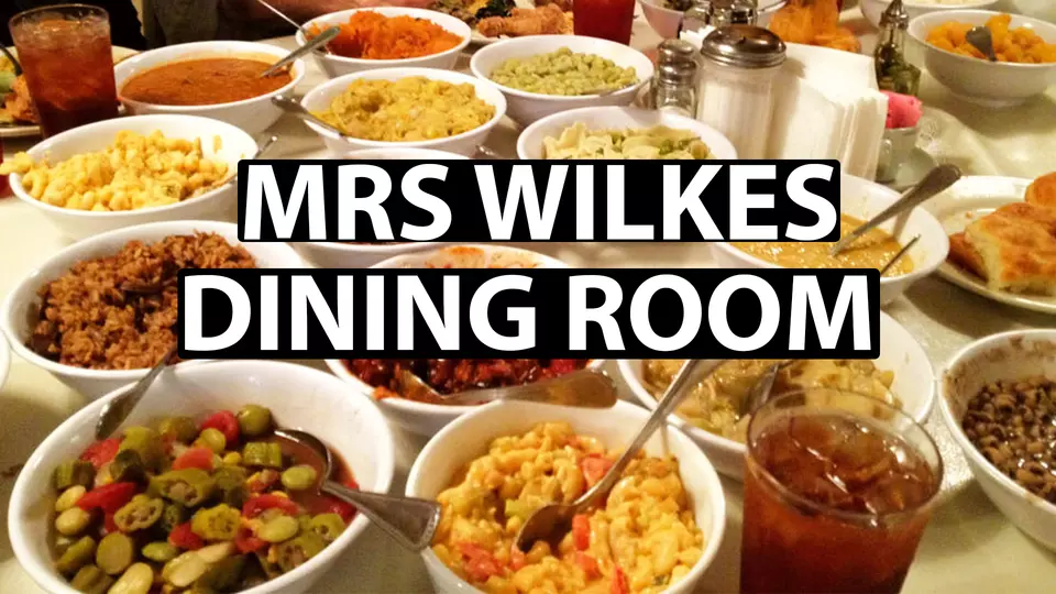 Mrs Wilkes Dining Room Menu