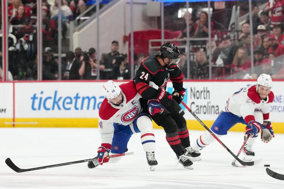 Fast Start Gives Montreal Canadiens Game 1 Over Carolina Hurricanes ...