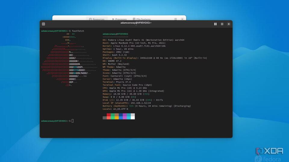 Forget flat ASCII art, this fastfetch-based tool renders your distro's ...