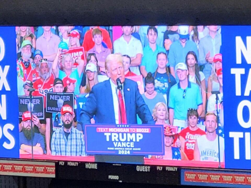 Trump, in first rally since Butler, says he 'took a bullet for democracy'