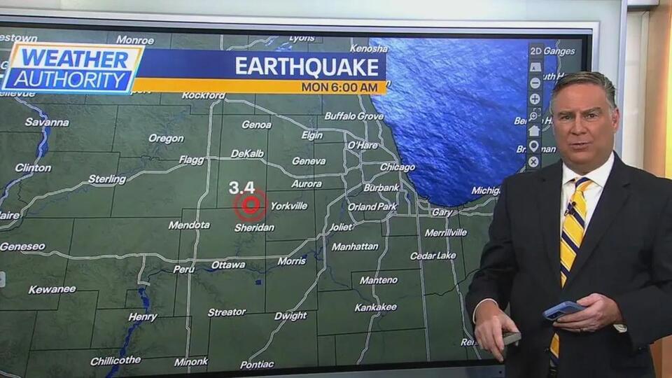 3.4 magnitude earthquake reported in Illinois: USGS - NewsBreak
