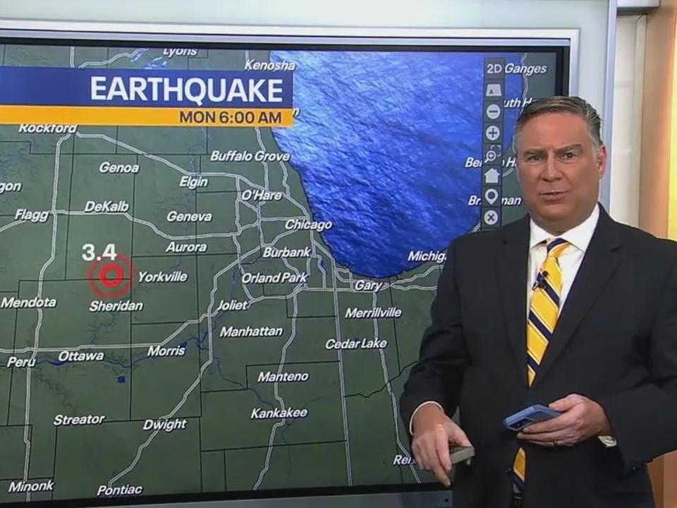 3.4 magnitude earthquake reported in Illinois: USGS