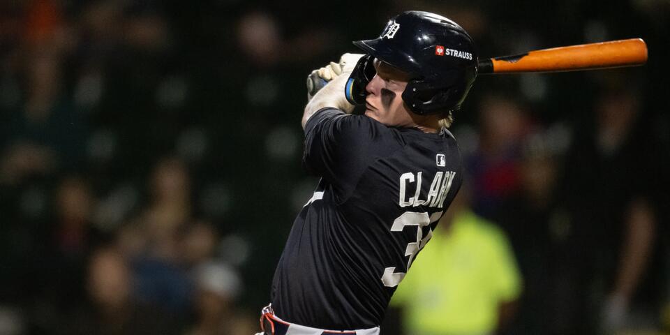 Tigers’ No. 8 Prospect Max Clark Raising Eyebrows in Triple-A, But ...