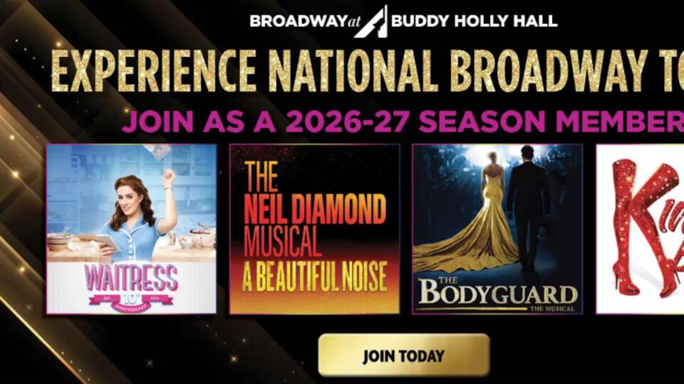 Buddy Holly Hall announces 2026-2027 Broadway season - NewsBreak
