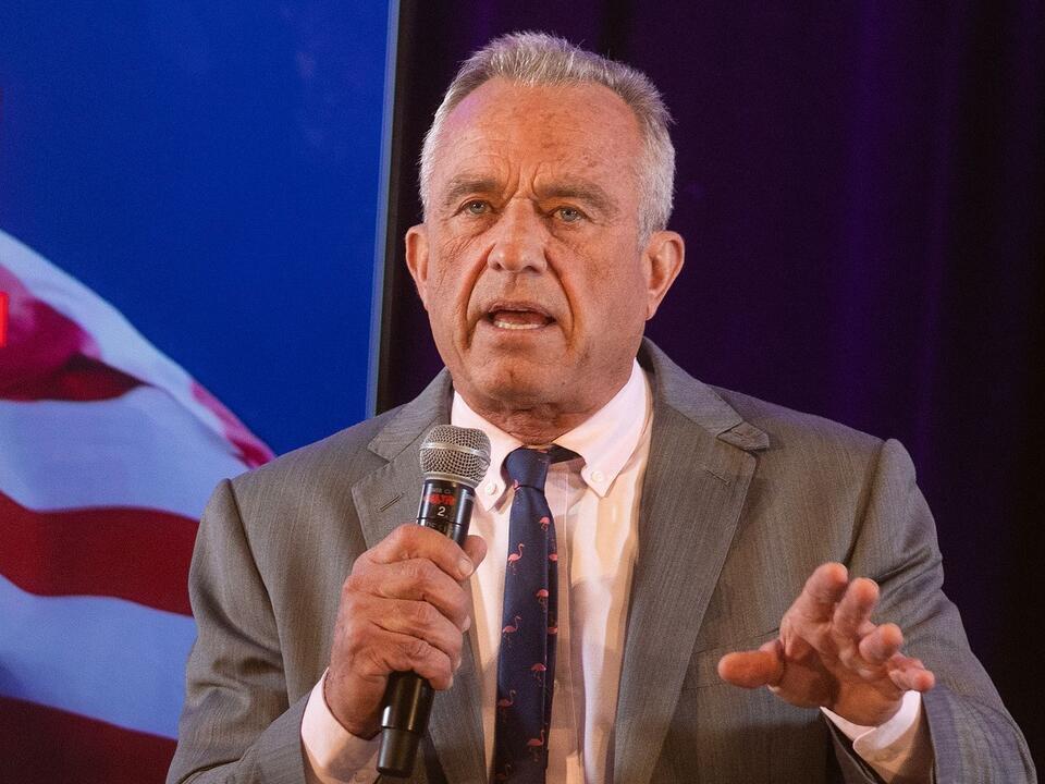 Robert F. Kennedy Jr. says a worm ate part of his brain then died