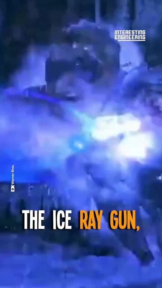 The Ice Ray gun, once confined to the pages of Batmans universe, is now ...