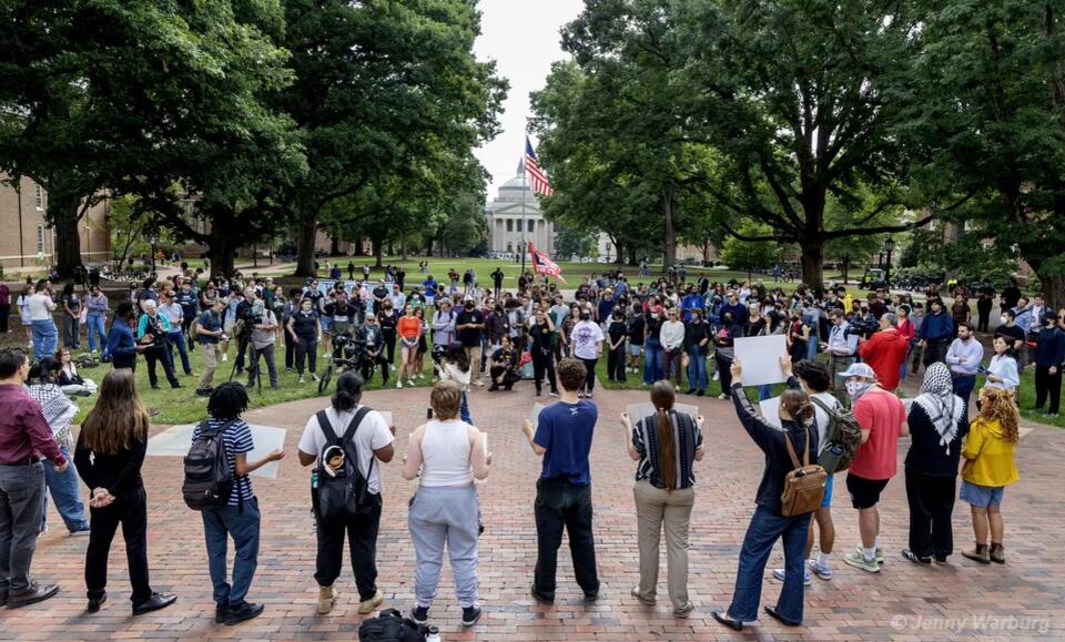 UNC-Chapel Hill Community Protests Suspension of Professor Dwayne Dixon ...