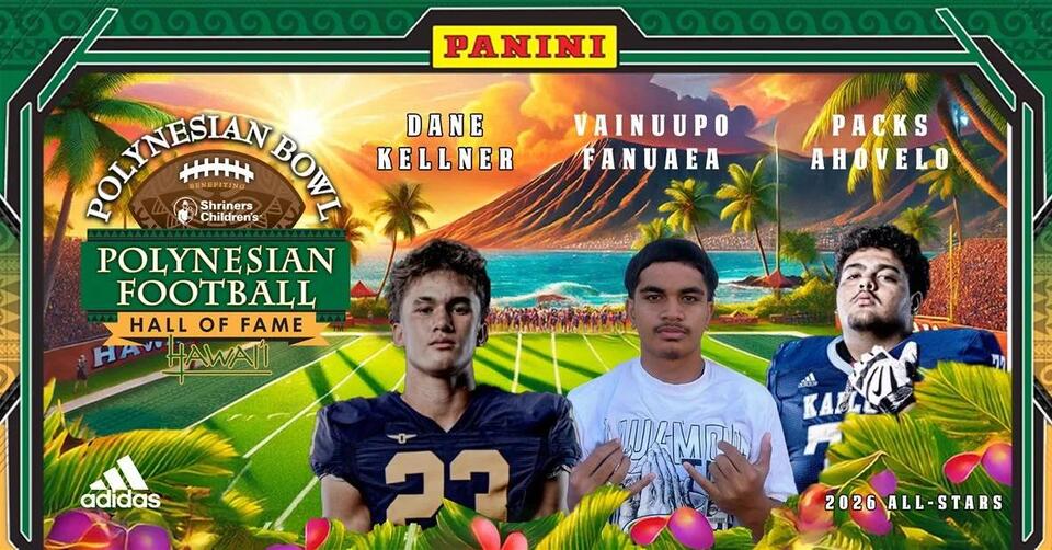 Three more new players from Hawaii selected to the 2026 Polynesian Bowl - NewsBreak
