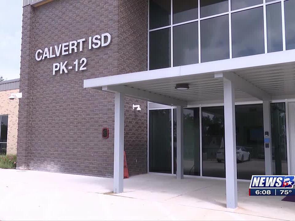 Calvert ISD changed out its exterior windows to protect staff and ...