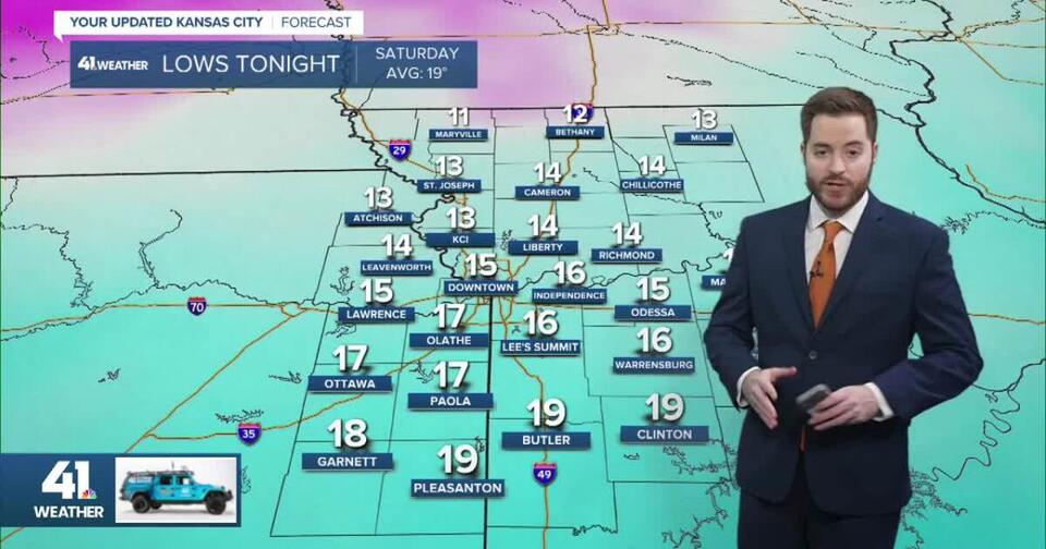 KSHB 41 Weather | Patches of flurries and snow squalls moving through ...