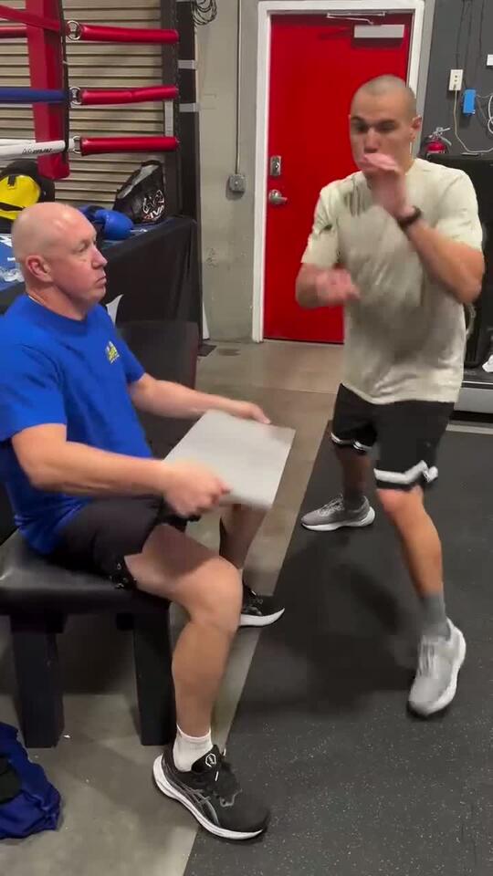 Testing boxers reflexes IG Tim Tszyu Unreel Extreme boxing reflexes ...