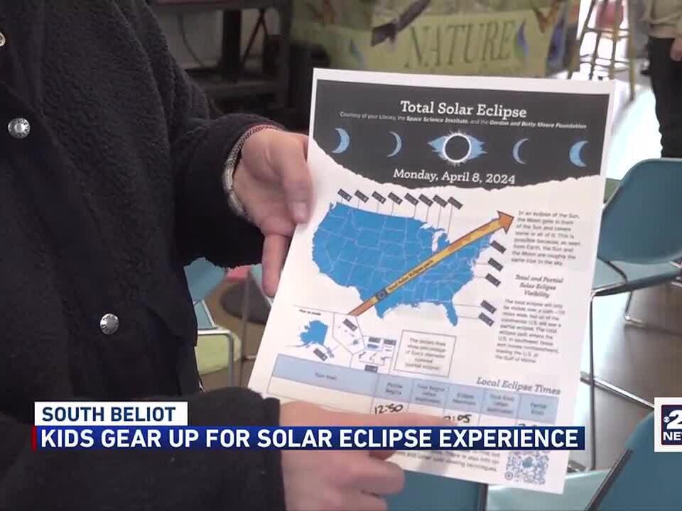 South Beloit families learn about eclipse, free viewing glasses
