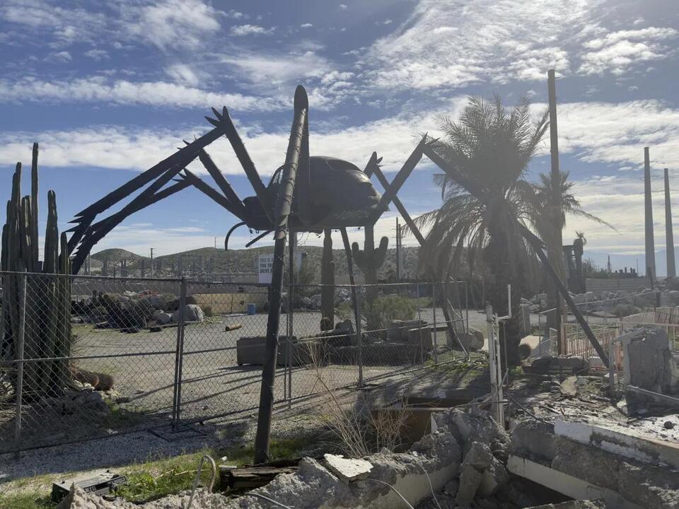 What’s really happening to the VW Spider Beetle on Indian Canyon Drive ...