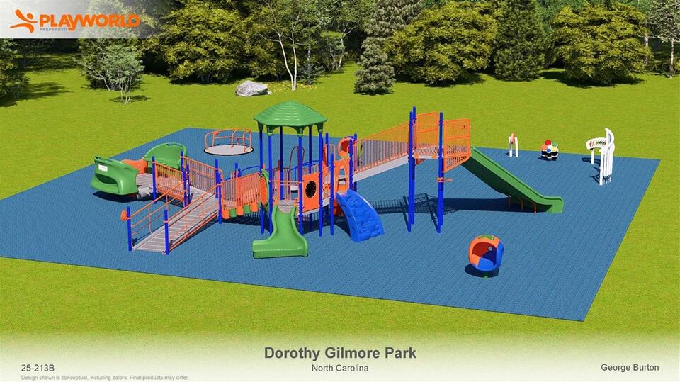 New construction of inclusive play space underway at recreation center ...