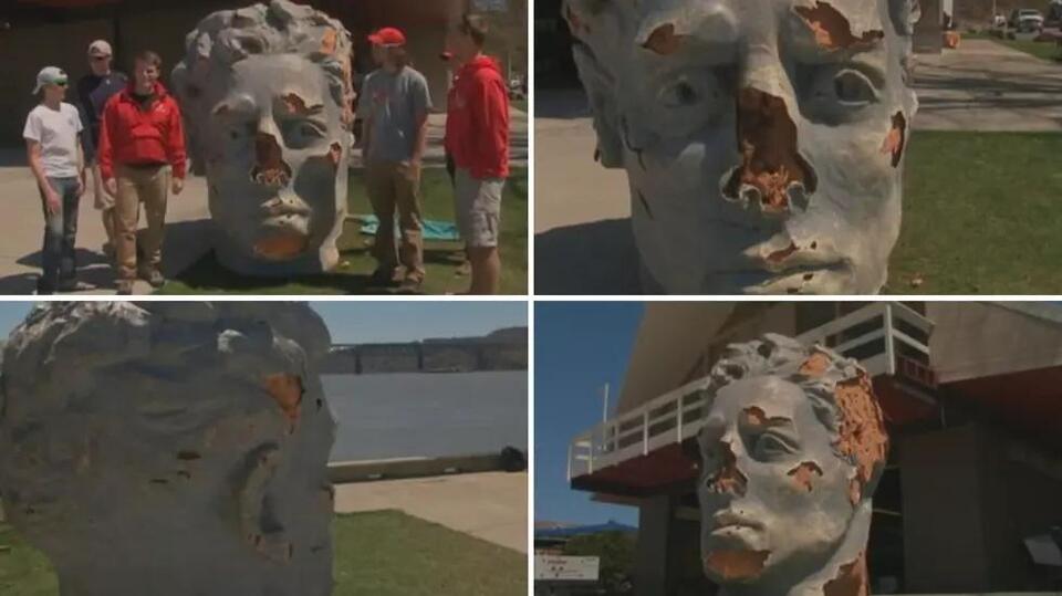 Flashback: Giant Styrofoam Head Found in Poughkeepsie, New York - NewsBreak