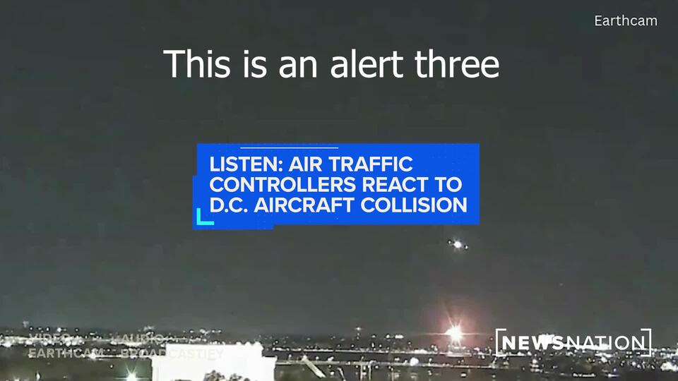 LISTEN: Audio captures air traffic control at moment of DC crash ...