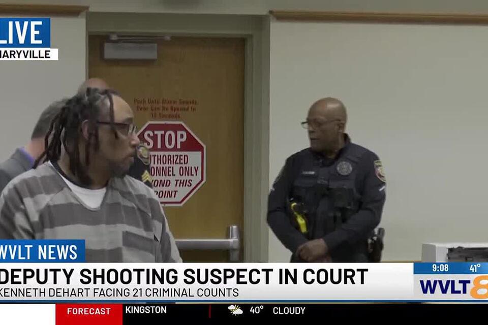Kenneth DeHart appears in court after Blount County Grand Jury ...