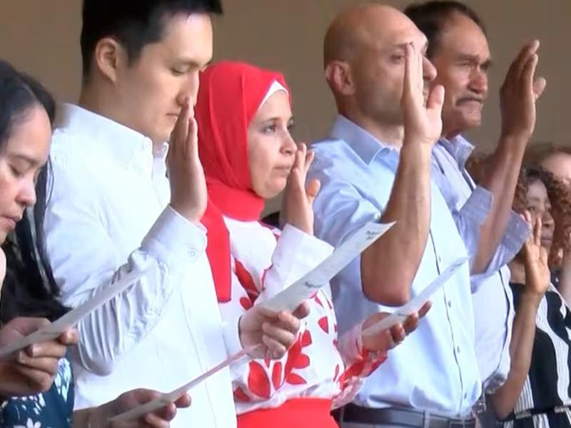 Celebrating becoming an American in Tucson