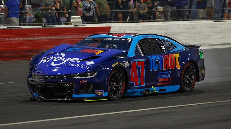 NASCAR punishes Ricky Stenhouse Jr. for Kyle Busch fight: No. 47 driver ...