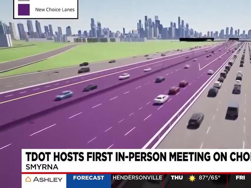 TDOT hosts first in-person meeting on Choice Lanes