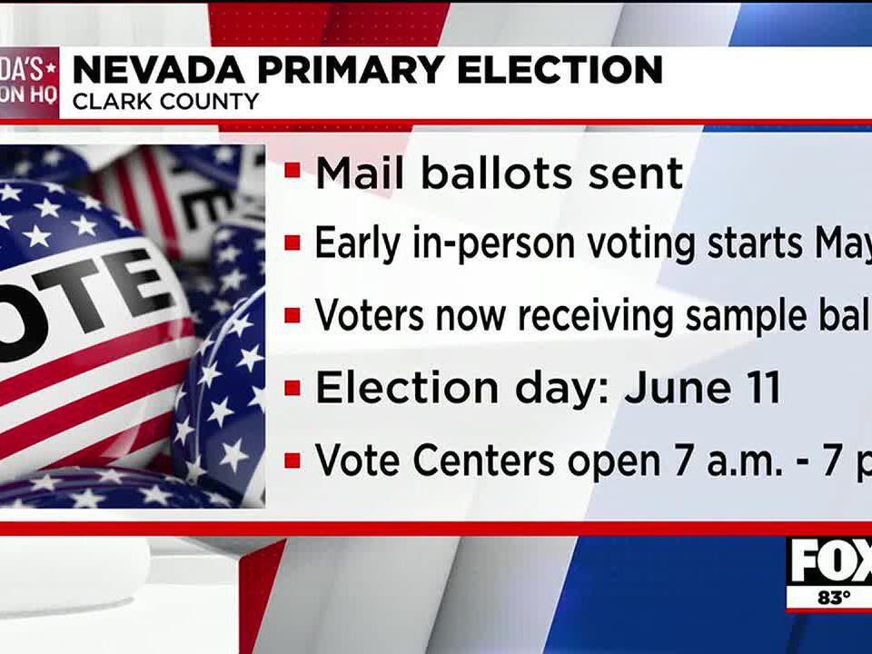 Mail ballots for the Nevada Primary are on the way to voters