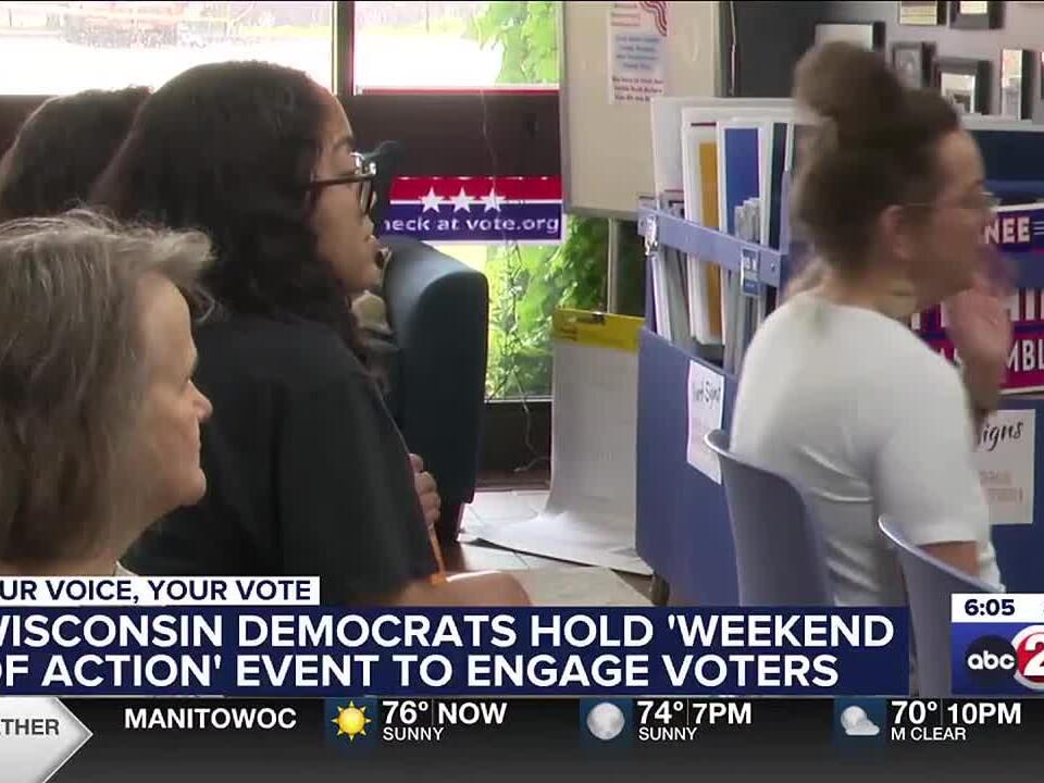 Wisconsin Democrats marking 100 days until the general election with ...