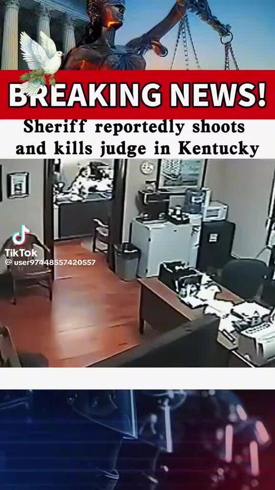 A Kentucky judge”Kevin Mullins” was fatally wounded in his chambers ...