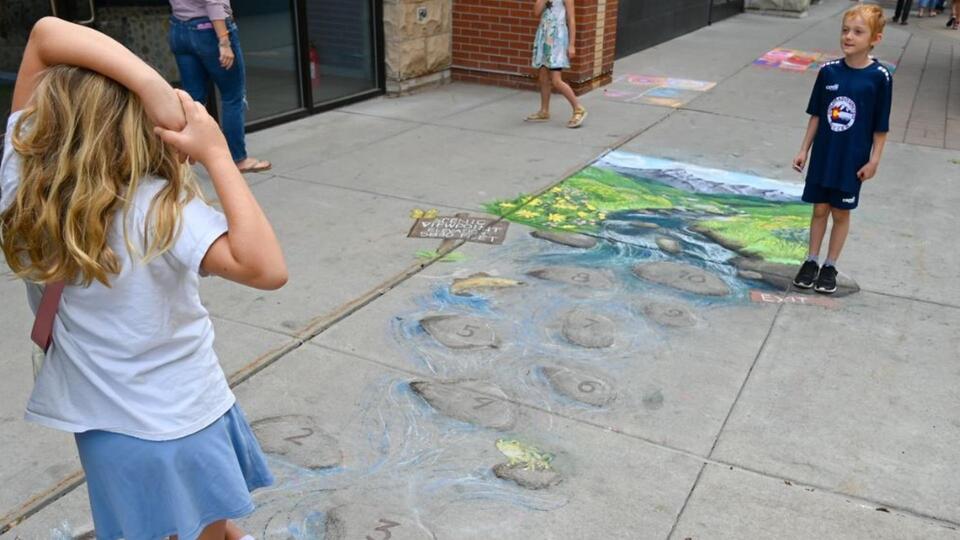 Chalk art festival draws thousands, crowns 2025 winner - NewsBreak