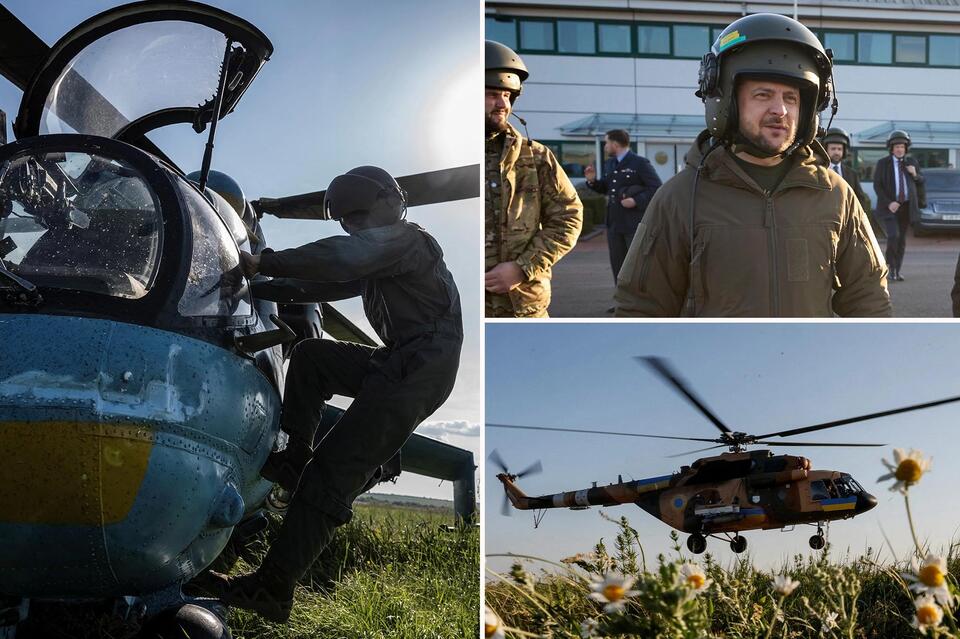 Ukrainian women flash helicopter fighter pilots to boost morale - NewsBreak