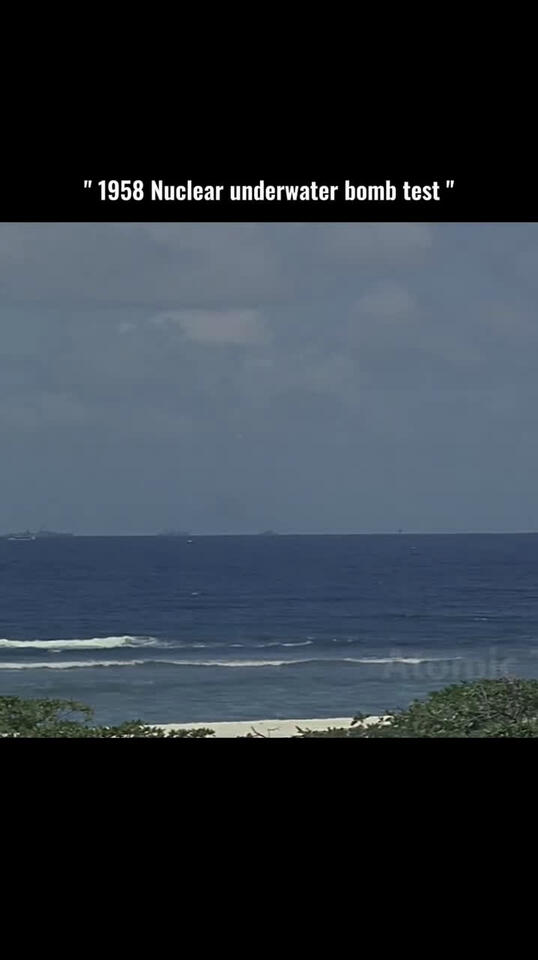 In 1958, the United States conducted the "Cherry Point" underwater ...