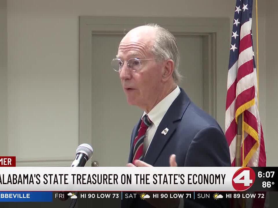 Alabama's state treasurer highlights state's economic successes
